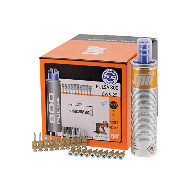 RJ Fixings.Shop . Spit Pulsa CW6 Pins for applications into Timber